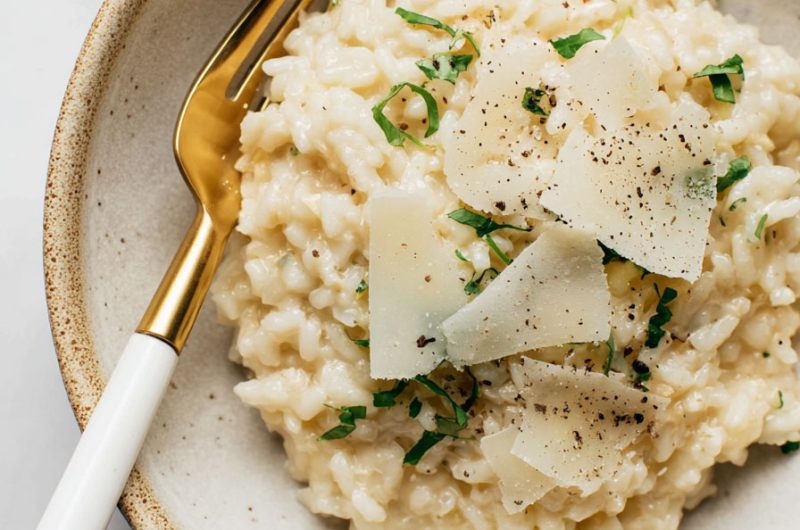 Simple Risotto Recipe - Recipes By Suma