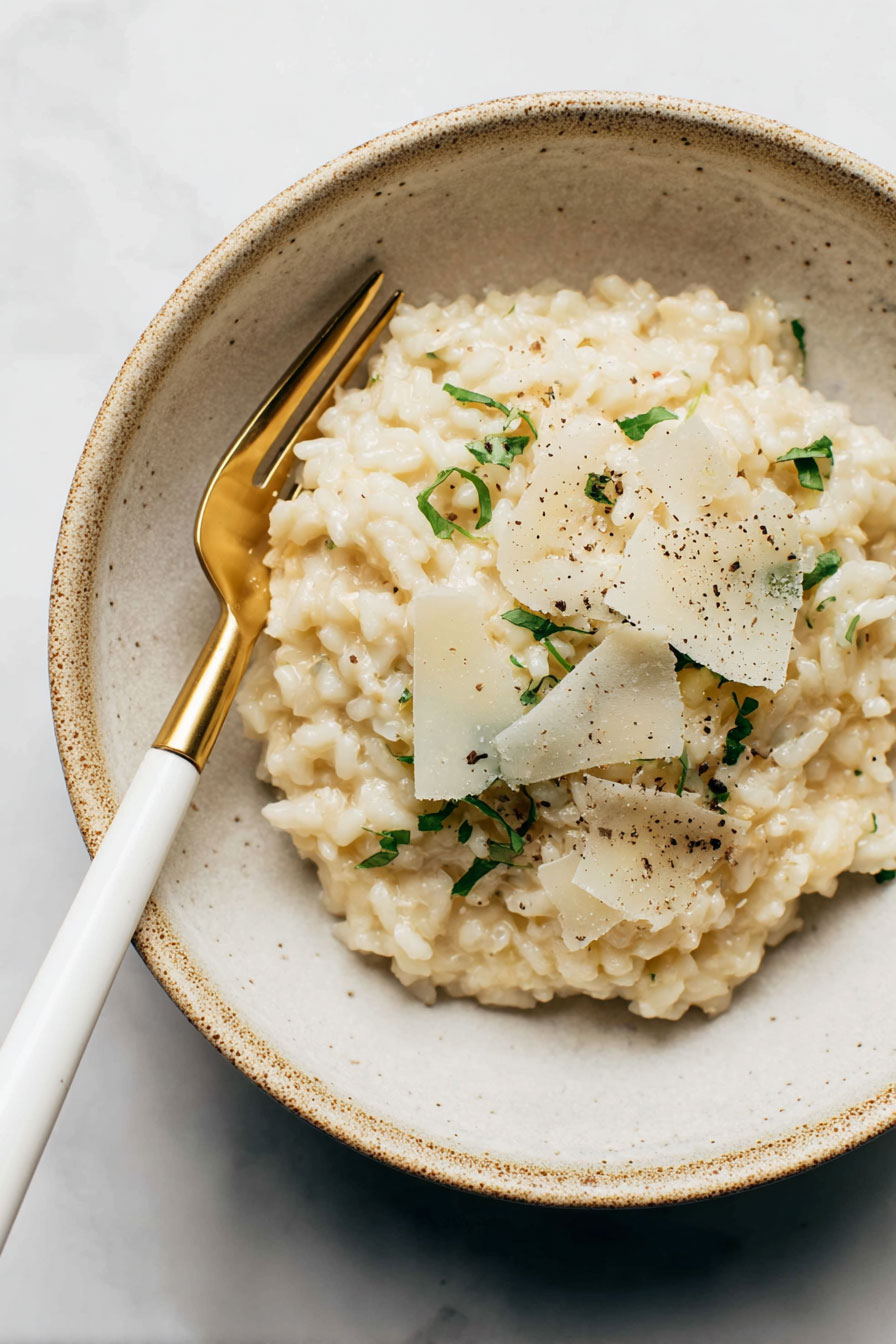 Simple Risotto Recipe - Recipes By Suma